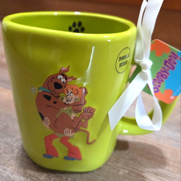Rae Dunn | Dining | Nwt Rae Dunn Scoobydoo Heebie Jeebies Green Ceramic ...